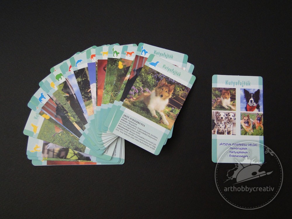 Carti de joc cu caini (lb.maghiara) - Arthobbycreativ