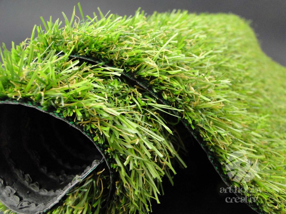 Gazon/ iarba artificiala decorativa 40x60cm - Arthobbycreativ